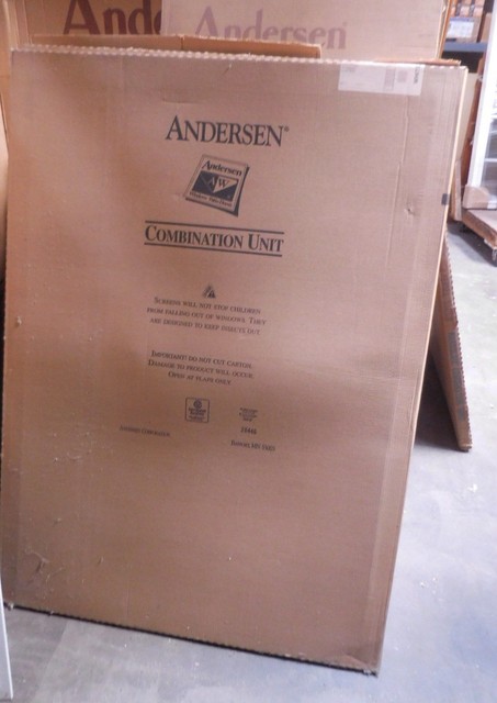 Andersen Double Hung Combination Unit 3446 White for sale online | eBay