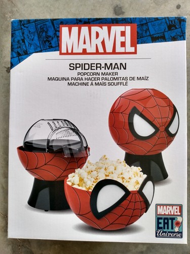 NEW Spider-Man Popcorn Maker SpiderMan Multi Verse Marvel Eat the ...