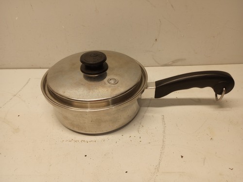 Saladmaster 8 inch Skillet Stainless Steel Fry Pan 18-8 Tri Clad w ...