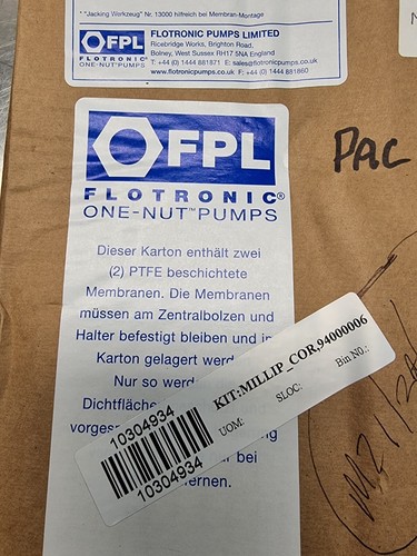 Flotronic One-Nut Pump Replacement Diaphragm | P/N: 94000006 ...