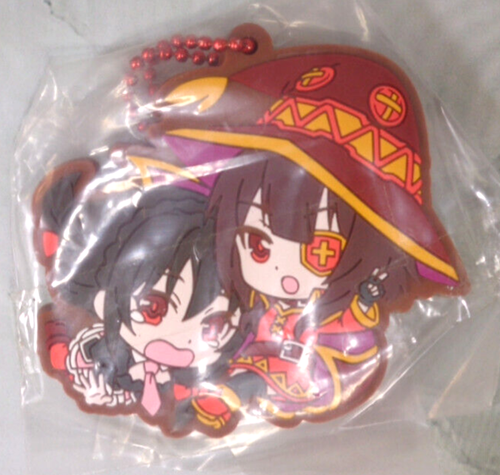Megumin & YunYun Rubber Strap Keychain Gods Blessing on Wonderful World ...