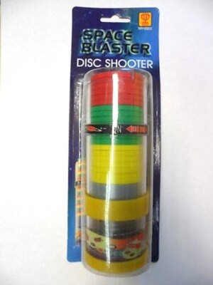 Space Blaster Disc shooter gun Re-Load Cartridge Belt Clip 20 Foam ...