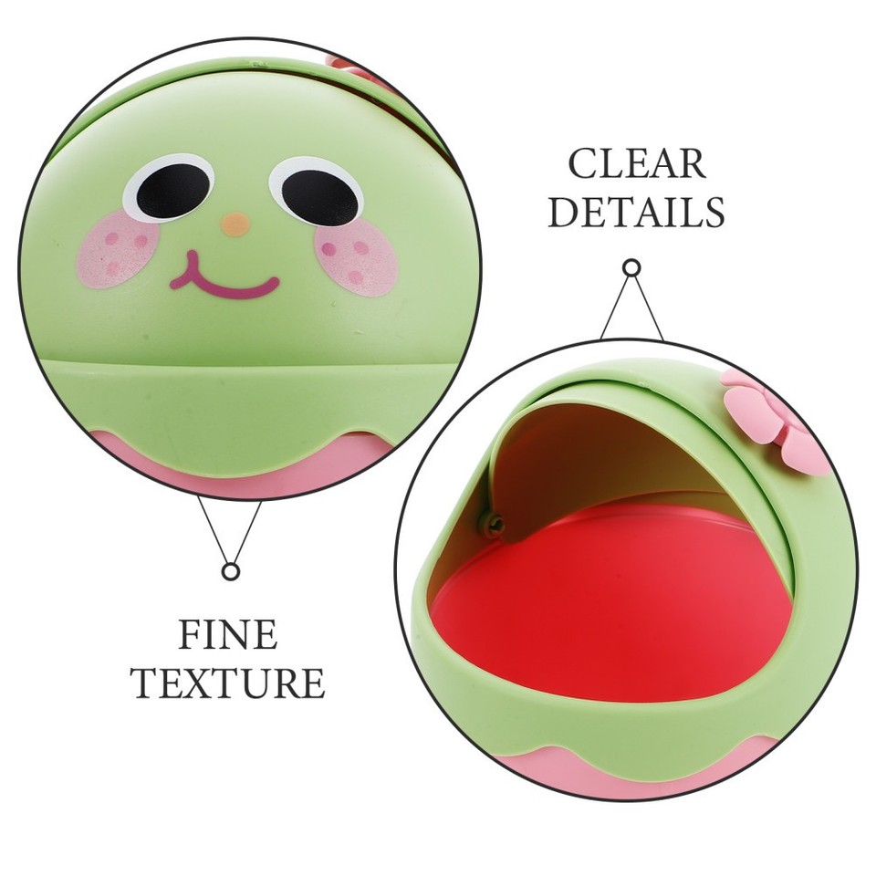 Desktop Small Storage Cases Trash Can Kids Room Countertop Garbage Bin ...