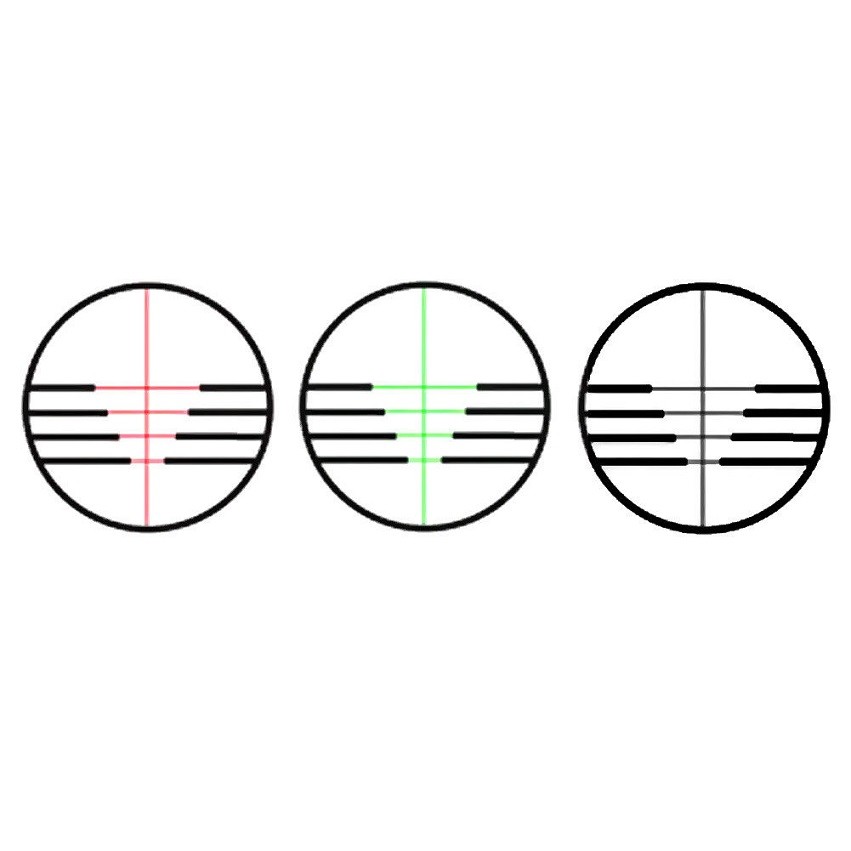 New Truglo 4x32 Multi Reticle Illuminated Crossbow Scope With Rings ...