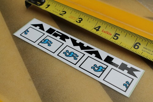 AIRWALK Skateboards Shoes Running Man Cartoon Neon Vintage ...