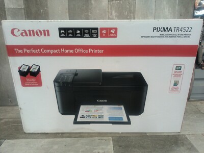 Canon Pixma TR4522 Wireless All-In-One Inkjet Color Printer Copier ...