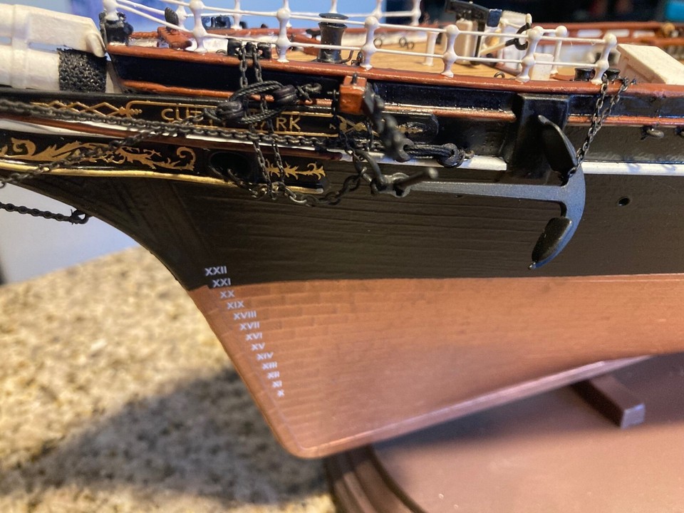 Revell Cutty Sark 1:96 - set of Flags, Decoration and Draft scales for ...