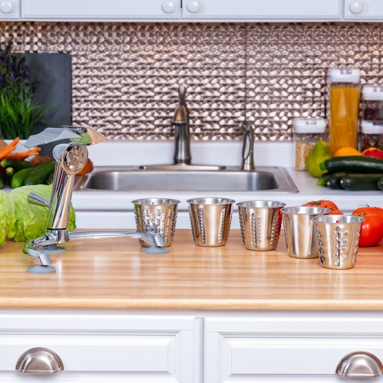 Maxam Vegetable Chopper, Dynamic Food Processor with Stainless-Steel ...