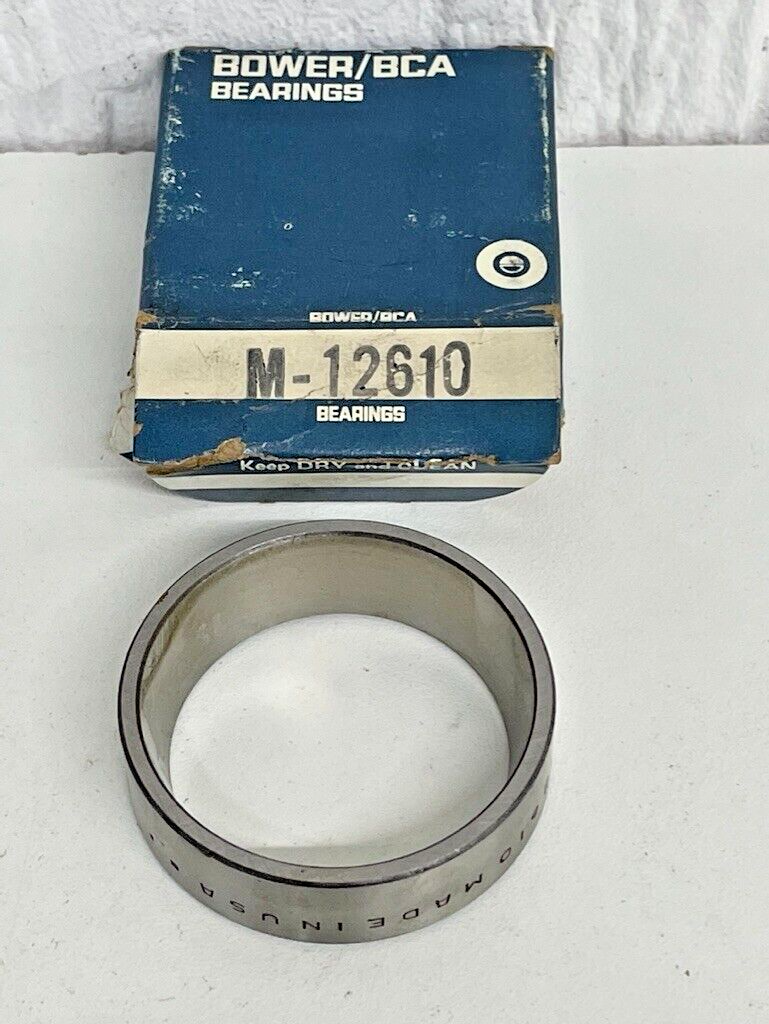 M 12610 BOWER / BCA NOS Wheel Bearing Race xref. Timken # M12610 | eBay
