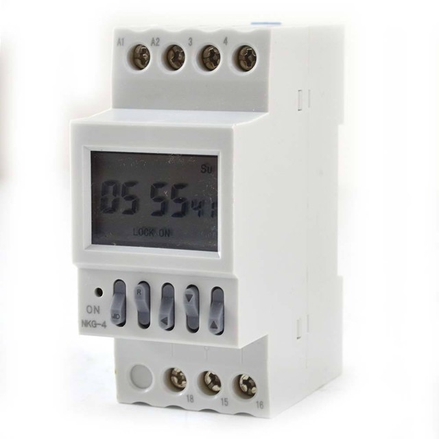 Programmable Digital Timer Switch 110v AC 16a Automatic Bell Control ...
