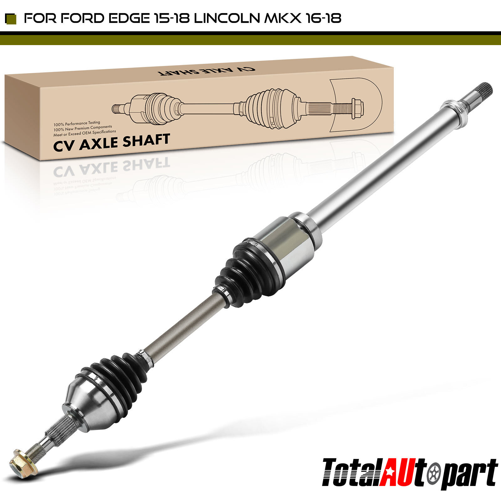 CV Axle Assembly for Ford Edge 2015-2018 Lincoln MKX 2016-2018 FWD ...