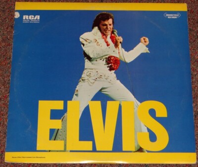 "ELVIS" Elvis Presley Compilation DOUBLE LPs RCA Stereo 1973 VG++ (EX ...