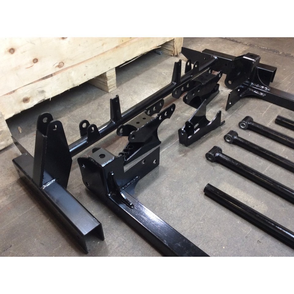 1962-67 Chevy II Nova Rear Parallel 4-link Kit w/ Coilover & Subframe ...