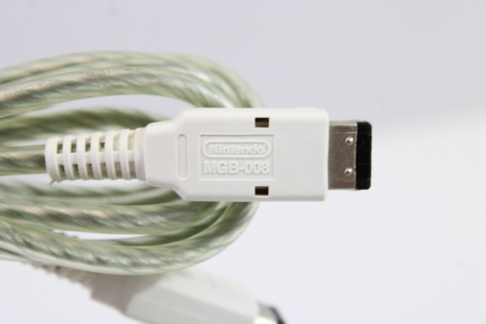 Nintendo Gameboy Pocket / Color Link Cable Boxed MGB-008 Clear Cord GBP ...