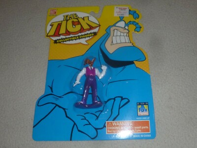 NEW ON CARD THE TICK CHAIRFACE CHIPPENDALE ACTION FIGURE BAN DAI NOC ...