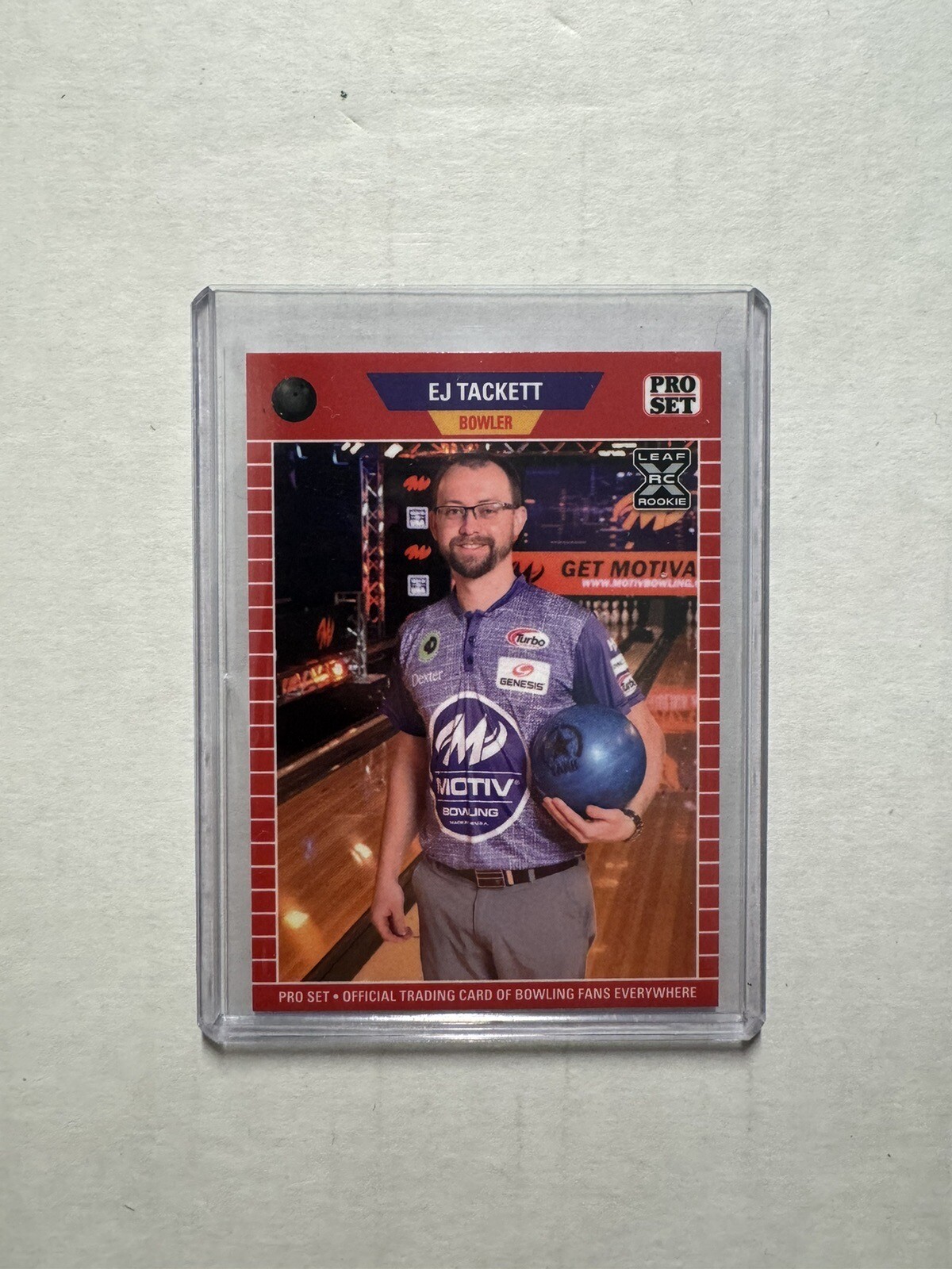 EJ Tackett 2023 Leaf Web Exclusives 1989 Pro Set #PB-4 Rookie Card RC ...