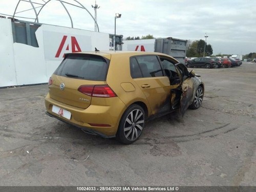 VW GOLF MK7.5 R LINE GOLD 2016-2019 BREAKING LR1X TUMERIC YELLOW DOORS ...