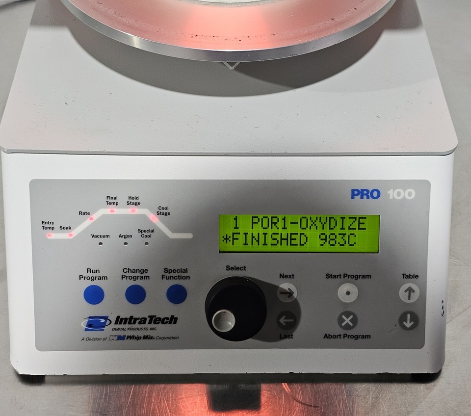 Whip Mix IntraTech Pro 100 Porcelain Firing Dental Furnace | eBay