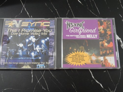 NSYNC 2 Promo CD Lot - This I Promise You Live Home Video Mix ...