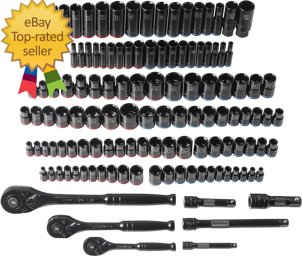 TRUE MECHANIC 303-Piece Mechanics Tool Set, 120T Ratcheting Wrench ...