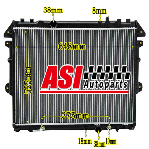 For 2005-ON Toyota HILUX KUN16R KUN26R TURBO 3.0 DIESEL AT/MT 32MM CORE ...