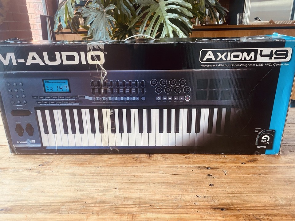 M-Audio Axiom 49 Key Advanced Semi-Weighted USB MIDI Controller. | eBay