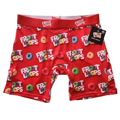 Froot Loops Cereal Themed Boxer Briefs, Men's Size M, L, Fruit (M) | eBay