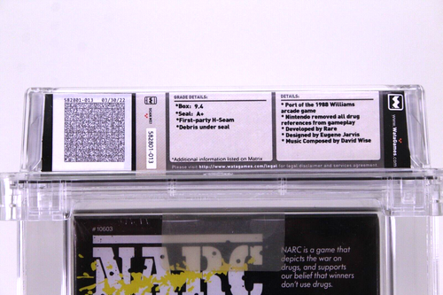 NARC (Nintendo Entertainment System, 1990) for sale online | eBay