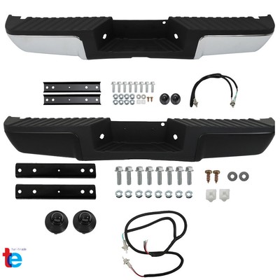 For 2008-2016 Ford F250 F350 F450 Super Duty Steel Rear Bumper W/o ...