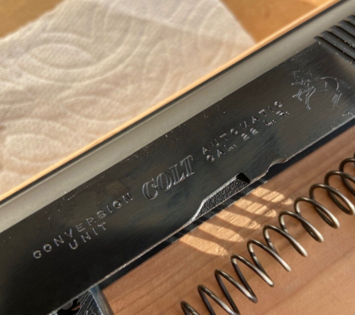 COLT 1911 ACE 22LR Conversion KIT COMPLETE Slide & Barrel EXCELLENT ...