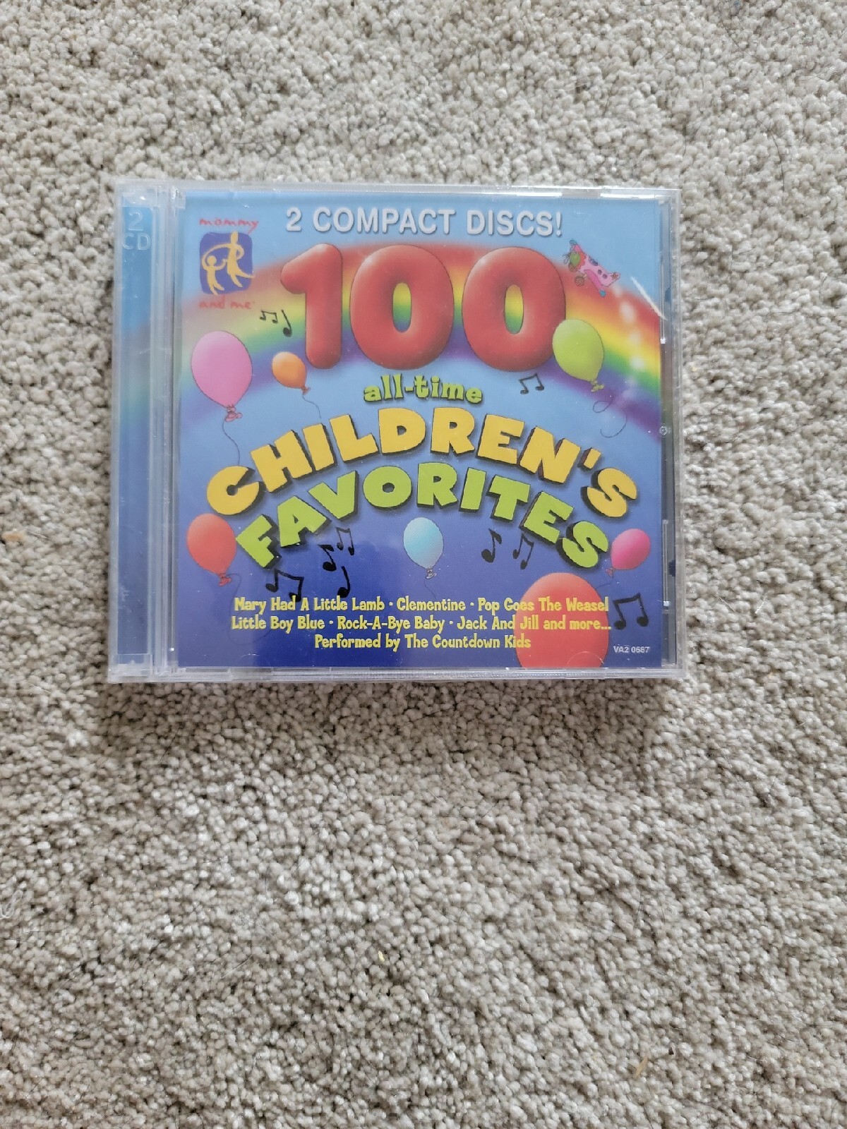 100 All Time Children's Favorites Music CD 2 Compact Discs 50 Songs for ...