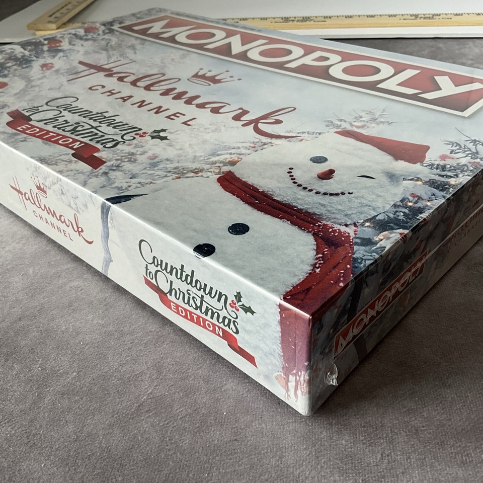 Monopoly HALLMARK CHANNEL Countdown to Christmas Edition Board Game ...
