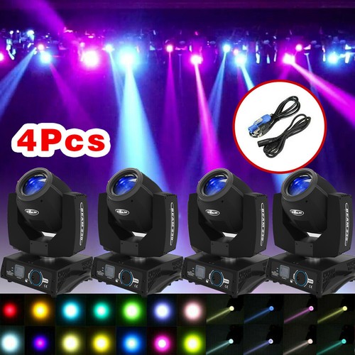 4PCS 230W 7R Zoom Moving Head Beam Sharpy Light 16+8 Prism Strobe DMX ...