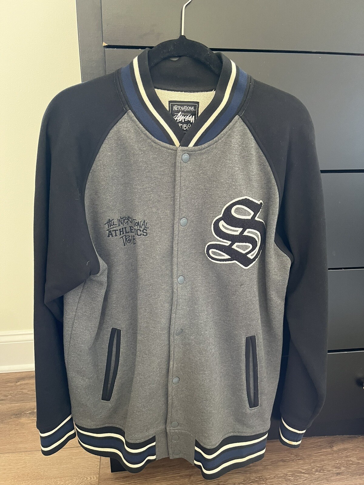 Stussy Varsity Letterman Jacket XL - Gem