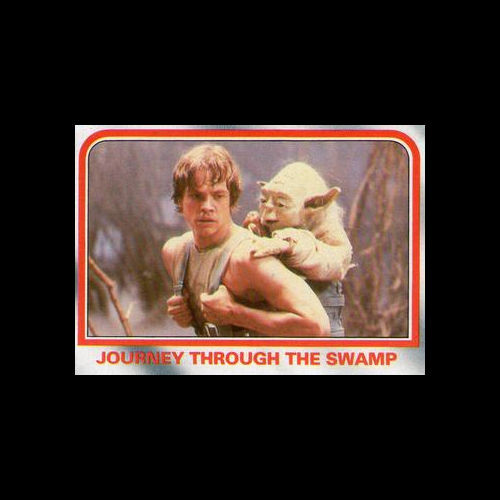 Journey Through the Swamp (#60) | 1980 Topps The Empire Strikes Back ...