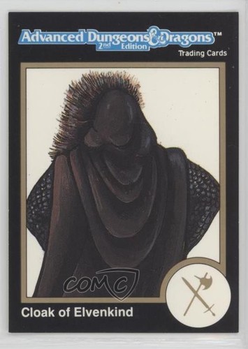 1991 TSR Advanced Dungeons & Dragons D&D 2nd Edition Gold Cloak of ...