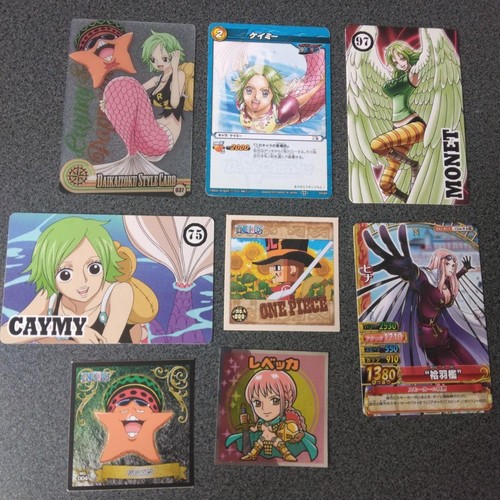 One Piece Kaymi Monet Pappag Rebecca Sticker Card | eBay