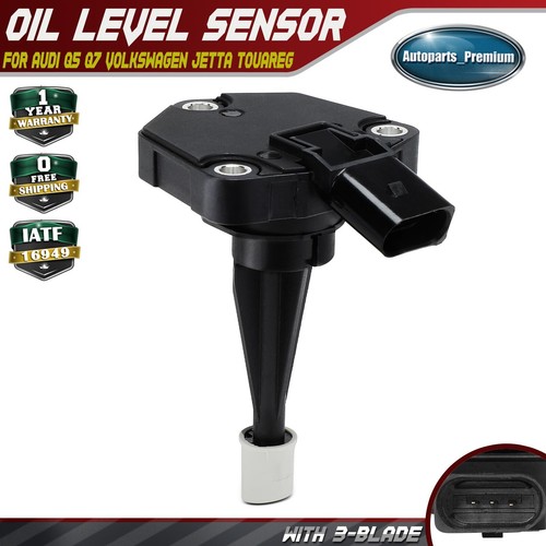 Engine Oil Level Sensor w/ 3-Blade for Audi Q5 Q7 RS5 Volkswagen Jetta ...