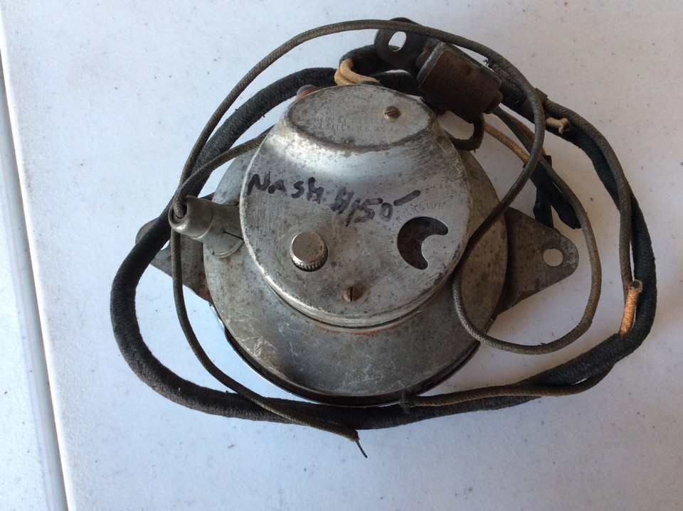 1941-1948 Nash Lighted Dash Clock Very Nice. W3 | eBay