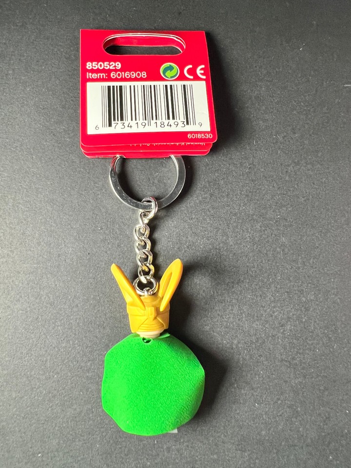LEGO Marvel Super Heroes Minifig Keychain: Loki Minifigure | eBay