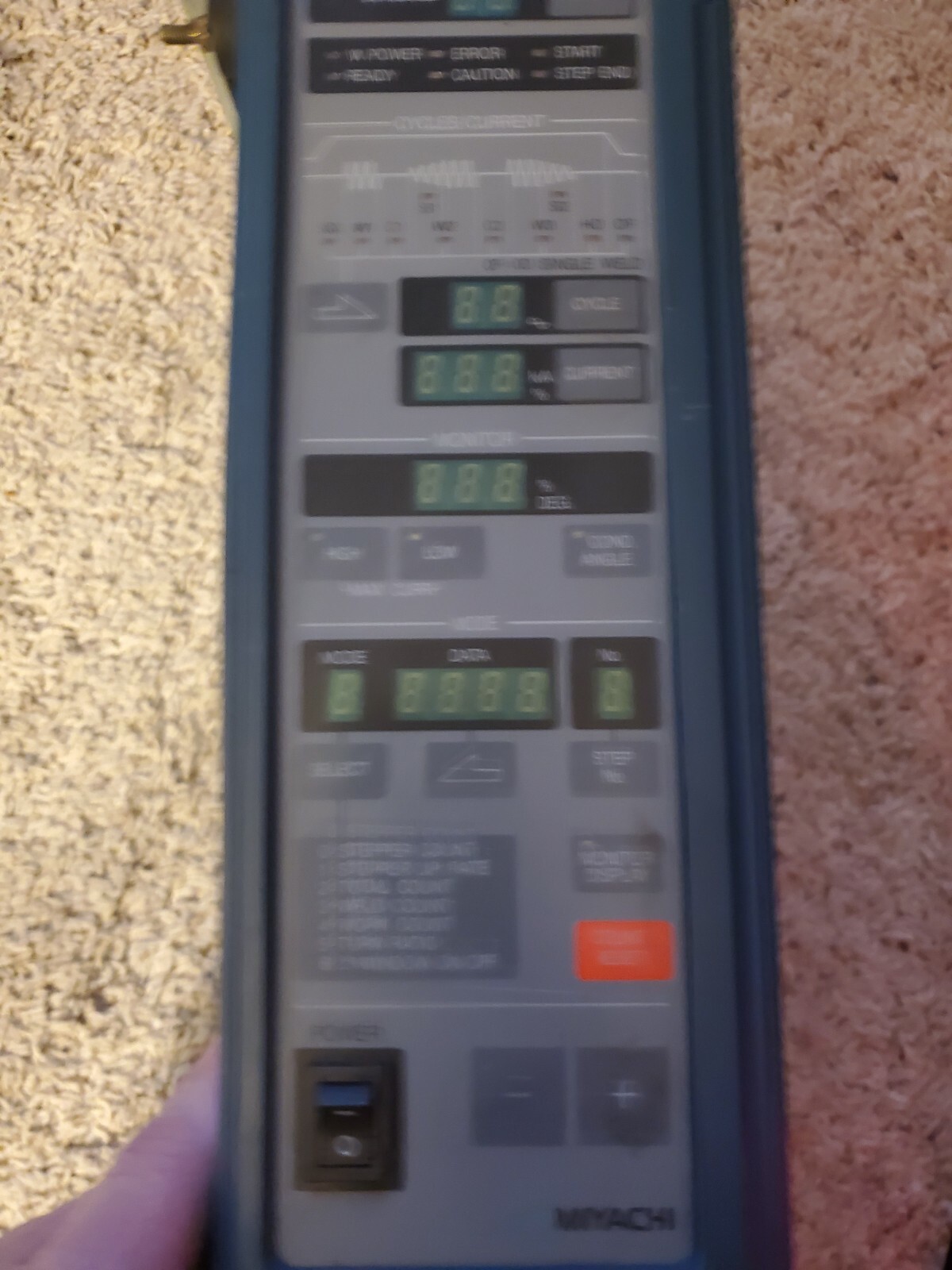 MIYACHI WELD CONTROLLER WELTOUCH CT-110B | eBay Australia