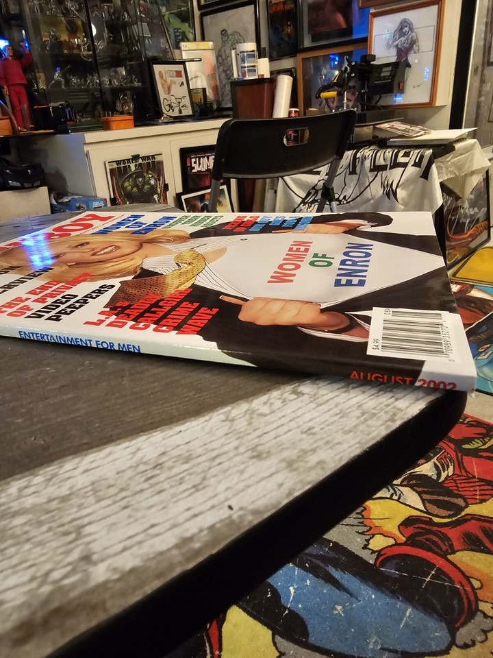 Playboy Magazine August 2002 Issue - Women of Enron | eBay