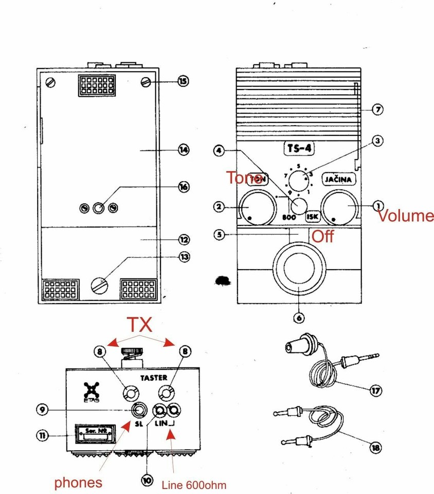 Military Morse Code Keyer Practice Key with Oscillator Telegraph Key ...