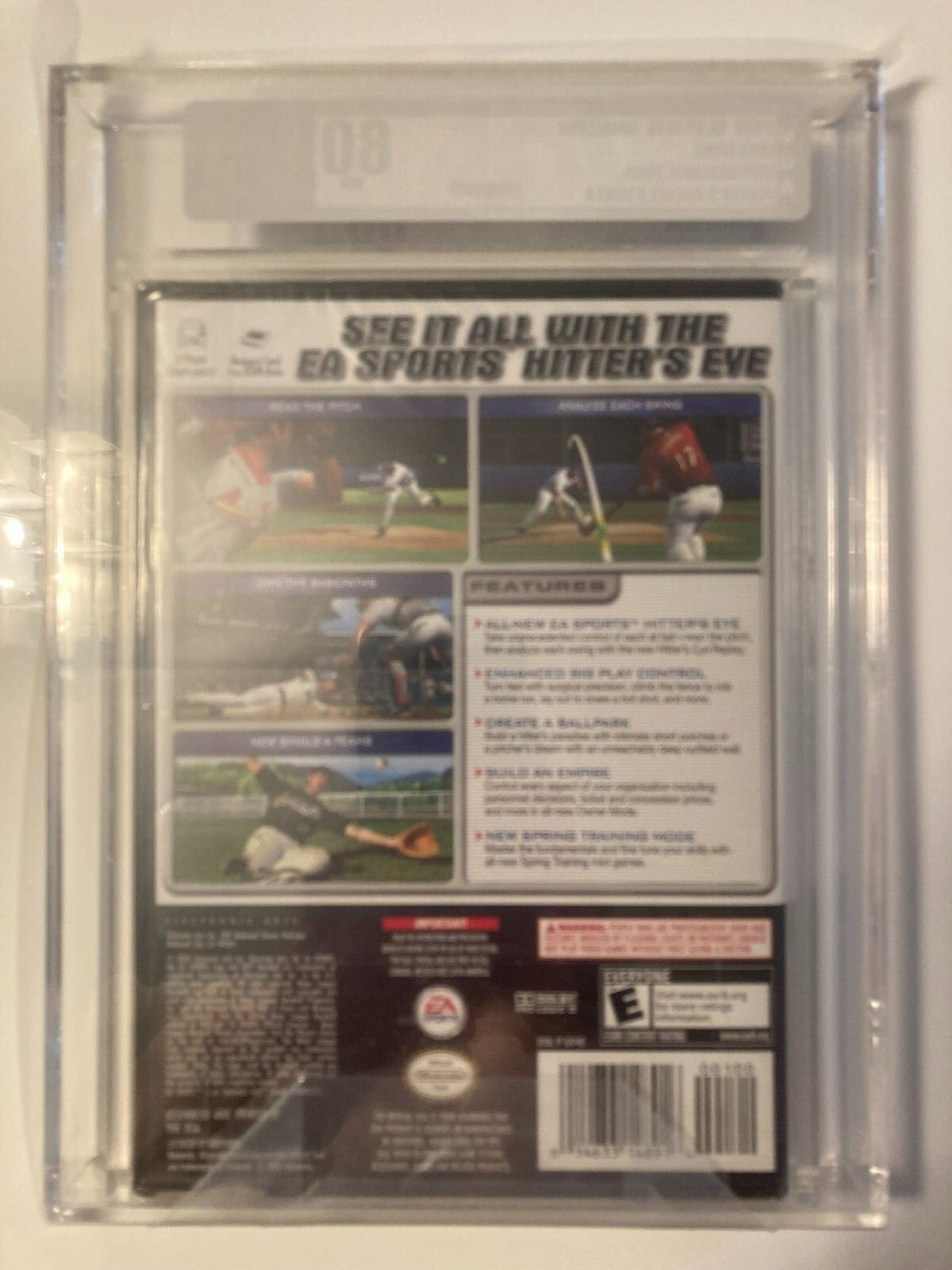 Rare Gamecube MVP Baseball 2005 Misprint WATA Graded 80 Rare | eBay