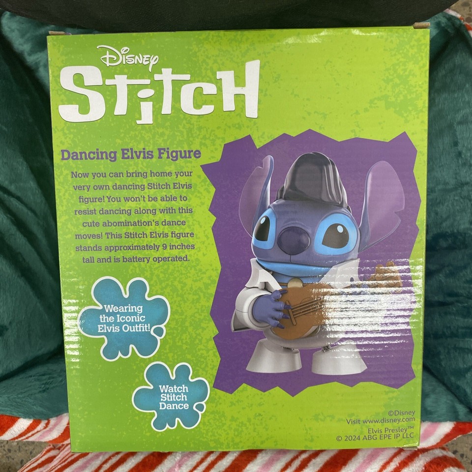 Disney Stitch Dancing Elvis Guitar Toy Ages 6+ | eBay