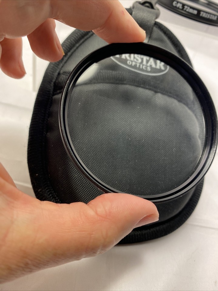 Tristar Optics 72mm UV & C-PL Camera Filter Lenses with Case *H | eBay