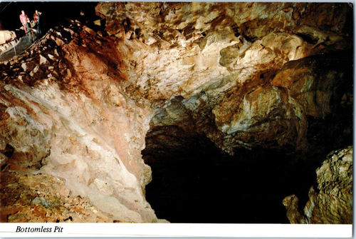 Bottomless Pit Carlsbad Caverns National Park New Mexico Postcard | eBay