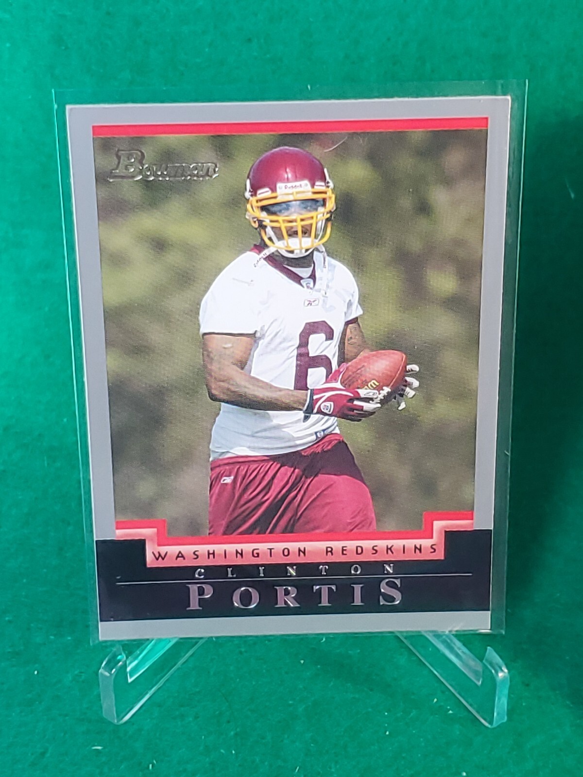 2004 Bowman #90 Clinton Portis Washington Redskins | eBay