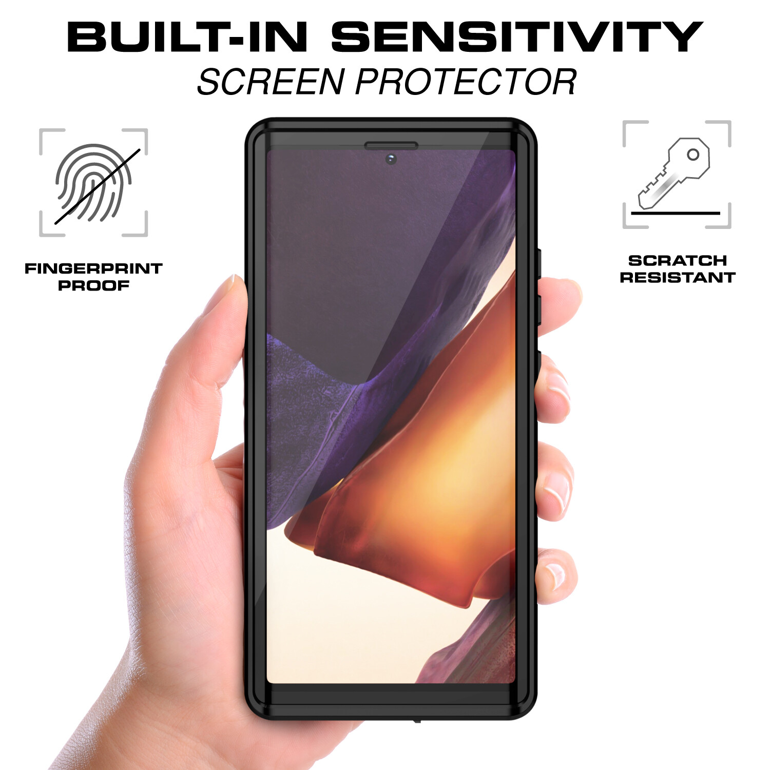 For Galaxy Note 20 /20 Ultra 5G Life Waterproof Shockproof Case Screen ...