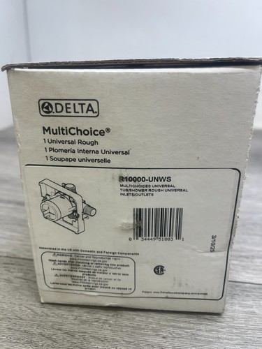 Delta Universal Mixing Rough-In Valve - R10000-UNWS | eBay